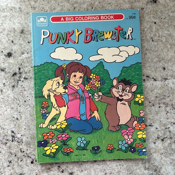 Other | Vintage 1986 Punky Brewster Coloring Book | Poshmark